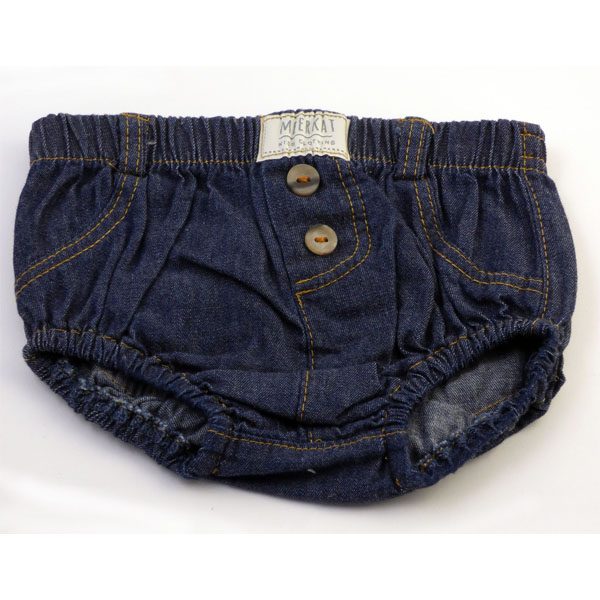 Denim diaper cover - Meerkat Kids