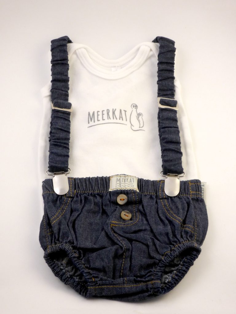Denim diaper cover - Meerkat Kids